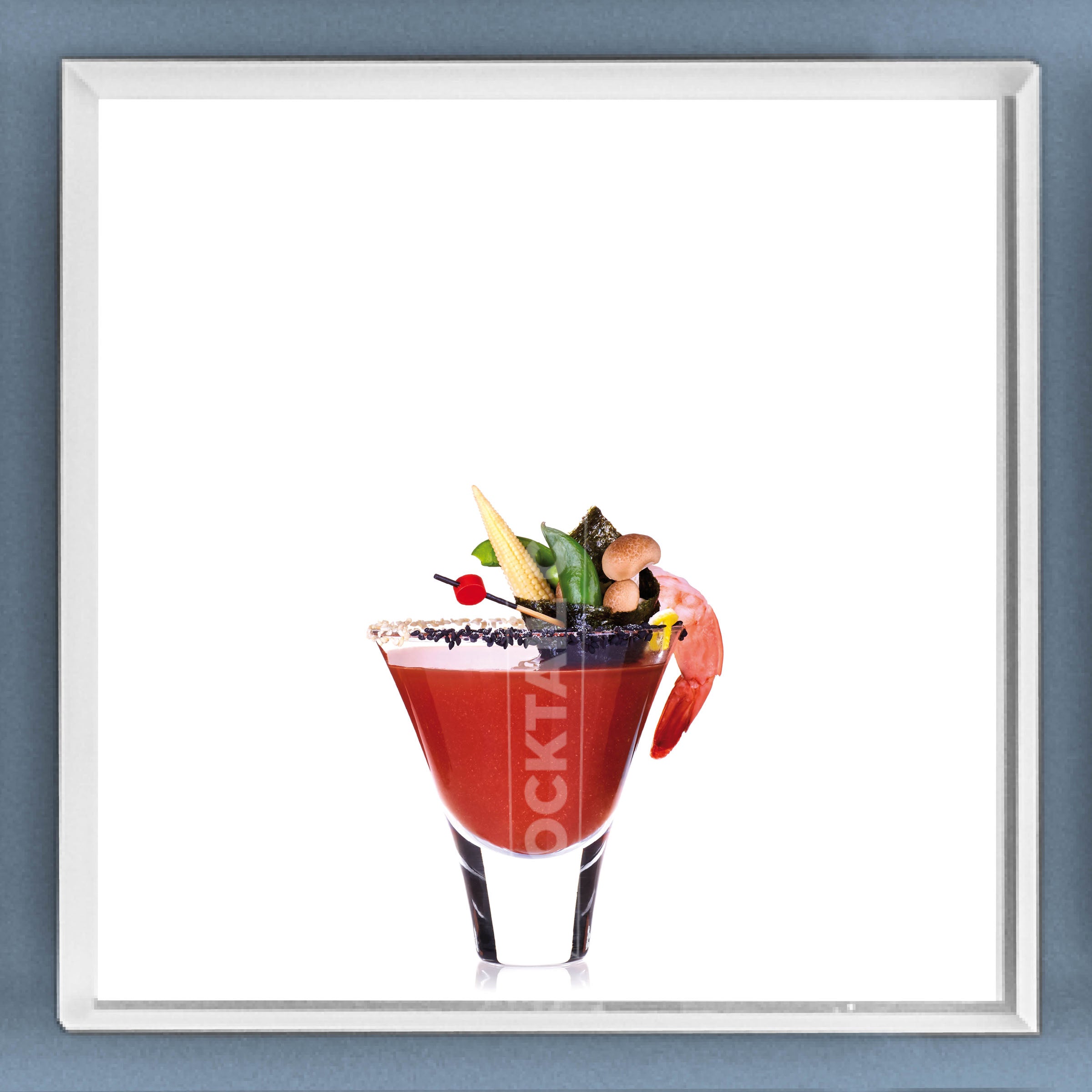 Cocktail Portrait: Bloody Geisha | Shop Art | Cocktail Chameleon by ...